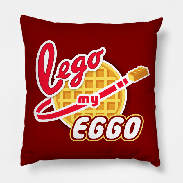 Lego My Eggo Stranger Things Pillow Teepublic