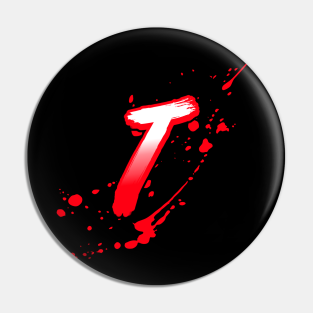 Letter Of The Alphabet T Pins and Buttons for Sale | TeePublic