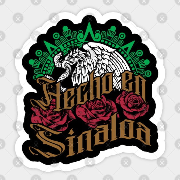 Hecho en Sinaloa - Mexico - Sticker | TeePublic
