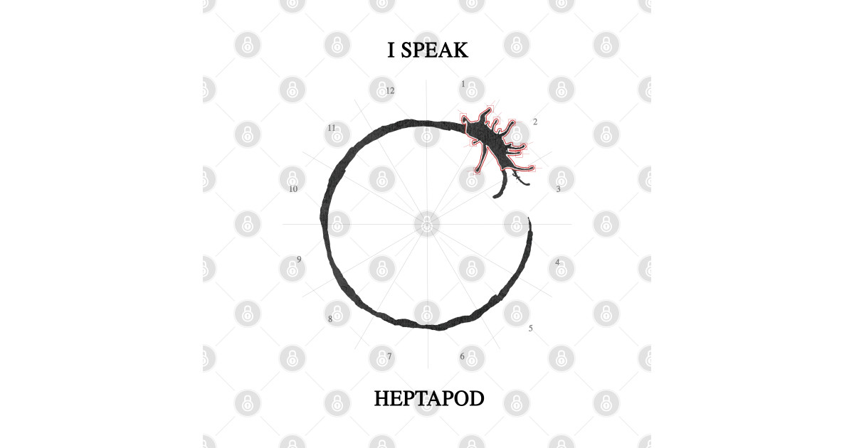 I Speak Heptapod - Arrival - T-Shirt | TeePublic