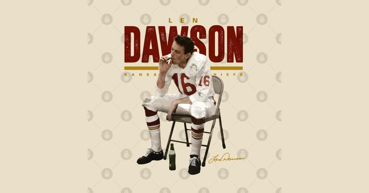 Len Dawson Halftime - Len Dawson Kansas City Chiefs - T-Shirt | TeePublic
