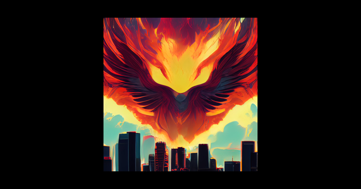 Phoenix | Comics Style - Comics - Sticker | TeePublic