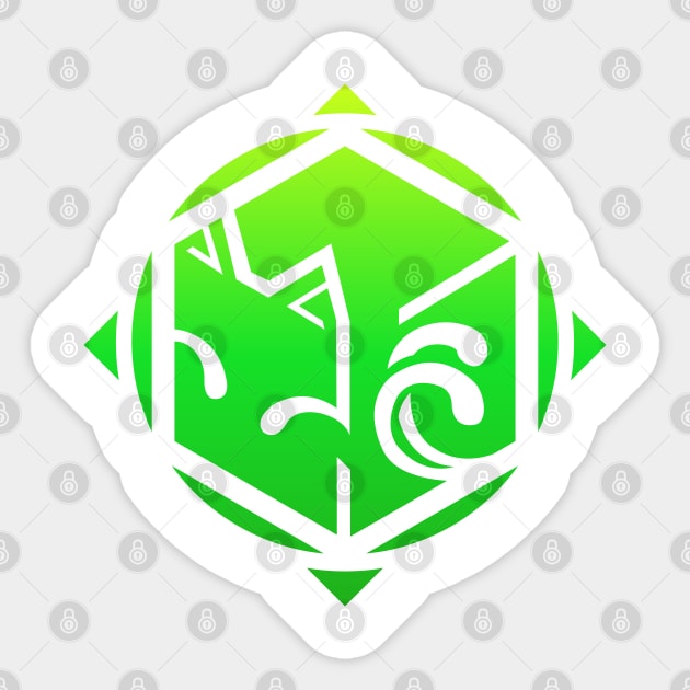 Genshin Impact Kirara Emblem - Genshin Impact - Sticker | TeePublic