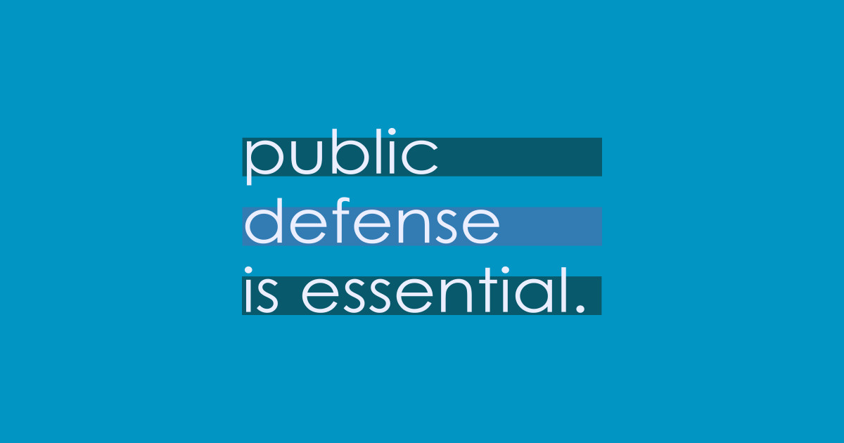 Public Defense is Essential - Public Defender - T-Shirt | TeePublic