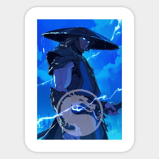 Raiden Mortal Kombat - Raiden - Sticker | TeePublic