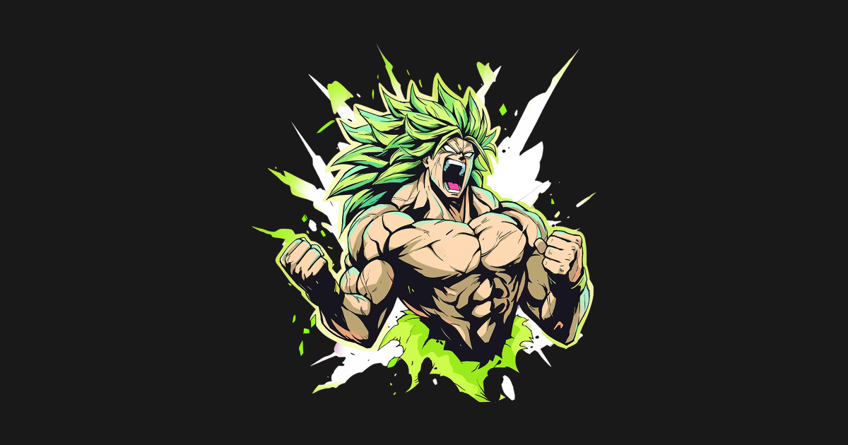 broly - Broly - T-Shirt | TeePublic