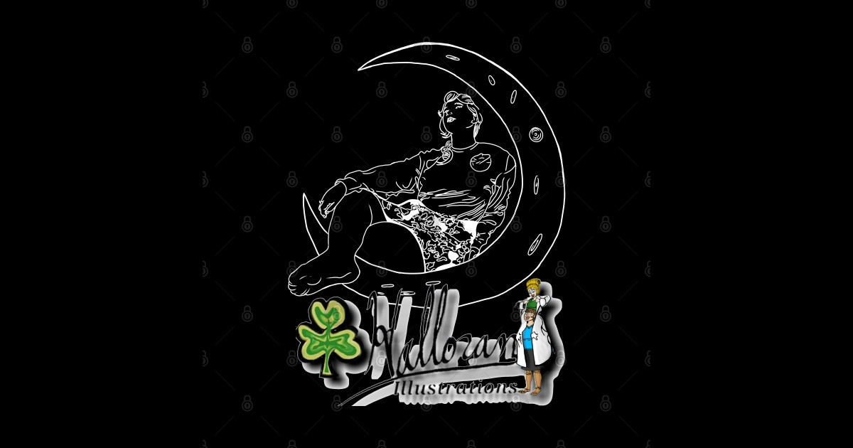 Halloran Illustrations Goddess Logo - Goddess - Sticker | TeePublic