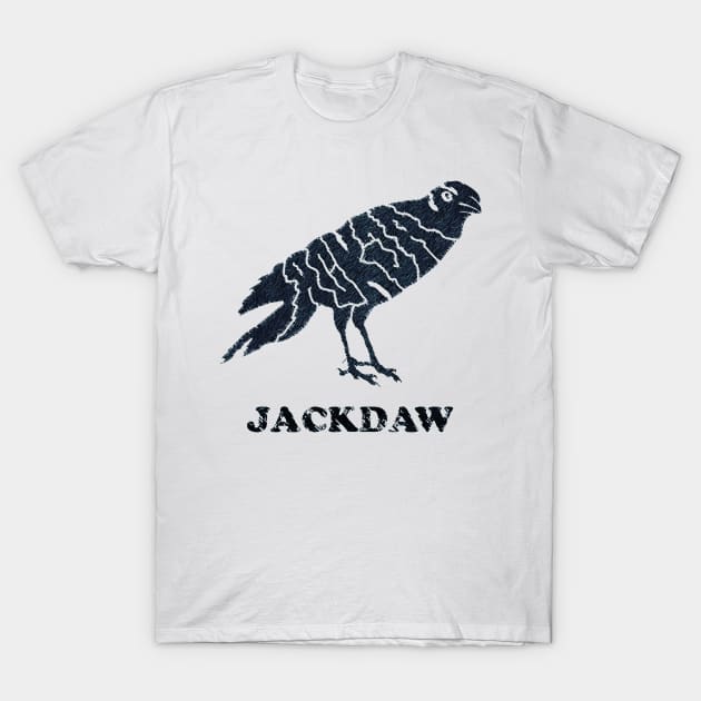 JACKDAW Logo Font - Jackdaw - T-Shirt | TeePublic