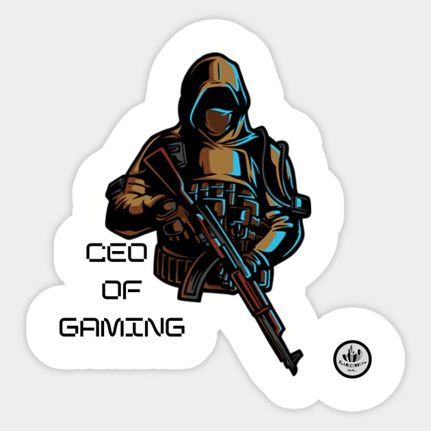 CEO of Gaming - Ceo - Sticker | TeePublic