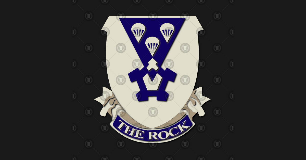 1st Battalion, 503rd Infantry (Airborne Infantry) without Text - Rock ...