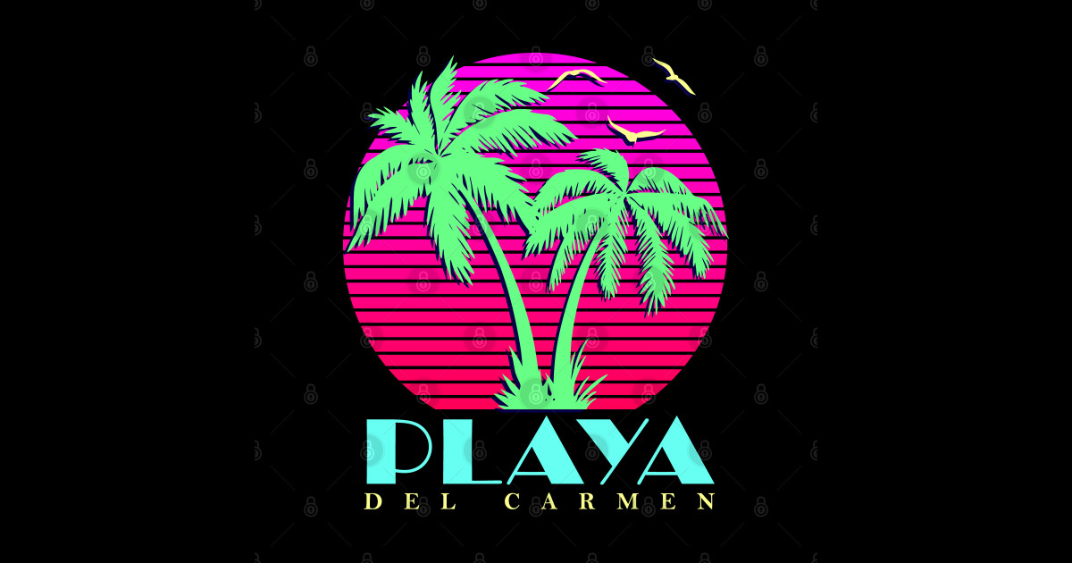 Playa Del Carmen - Playa Del Carmen - Sticker | TeePublic