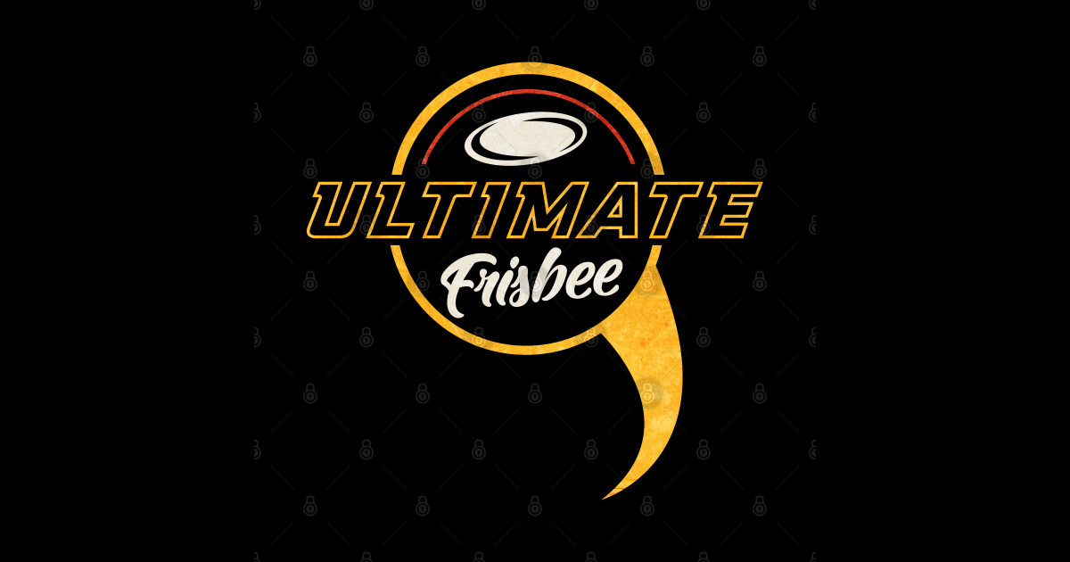 Ultimate Frisbee Vintage - Ultimate Frisbee Player - Sticker | TeePublic