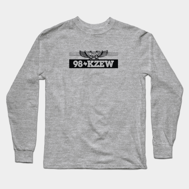 98 Kzew Zoo Radio - 80s Radio - Long Sleeve T-Shirt | TeePublic