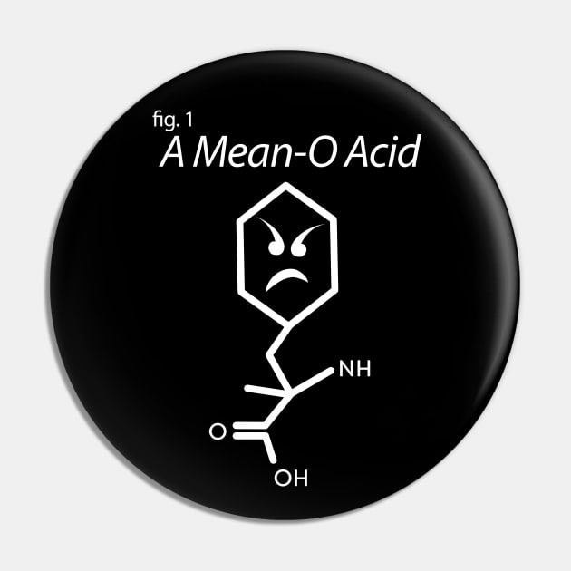 Funny Biochem A Mean-O Acid Science Pun Teacher Design - Funny Biochem ...
