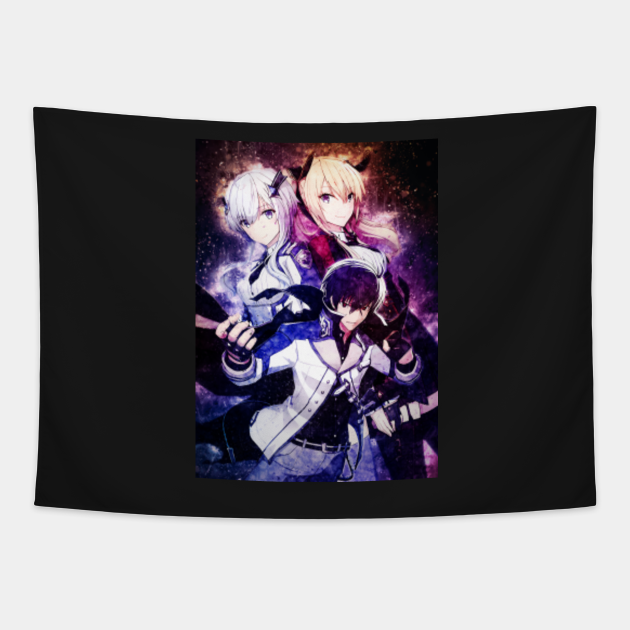 Anos Voldigoad Misha Necron Sasha Necron Misfit Of Demon King Academy Anime Tapestry Teepublic