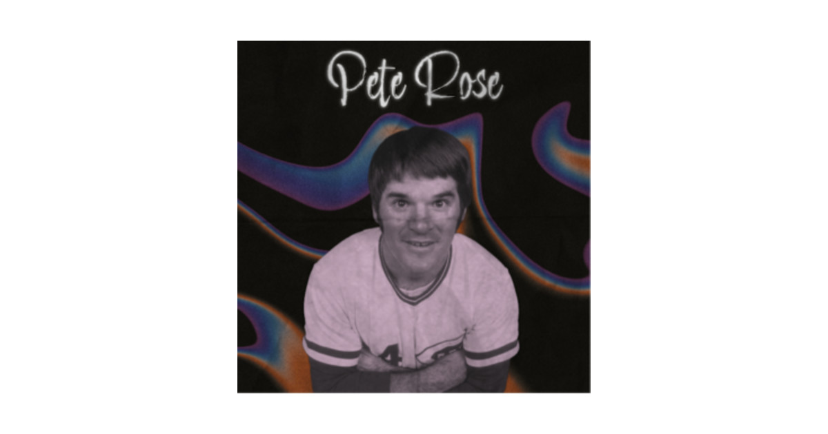 Pete Rose Bootleg Vintage - Pete Rose - T-Shirt | TeePublic