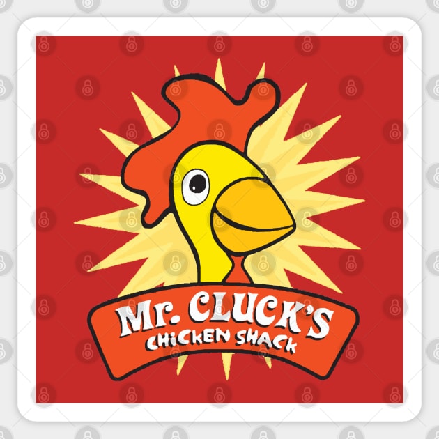 Mr. Cluck's - Mr Clucks - Sticker | TeePublic