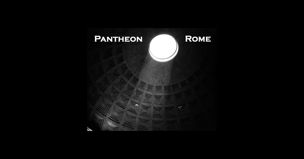 Pantheon, Rome - Medium Format - Posters and Art Prints | TeePublic