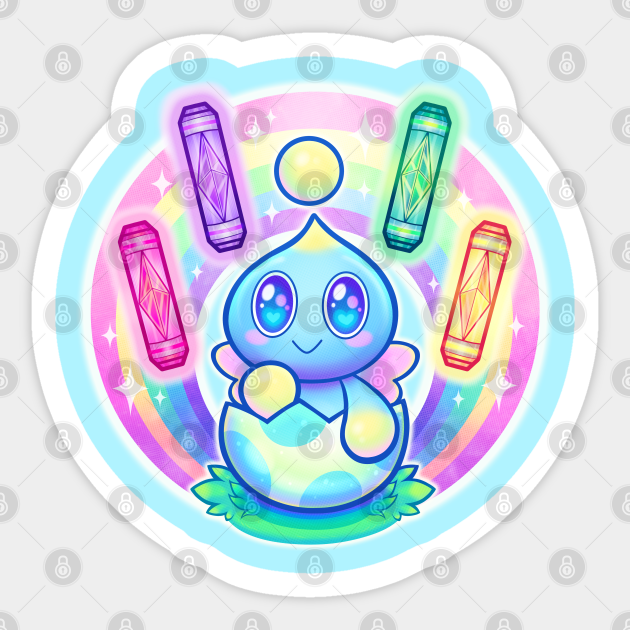Cute Chao - Sonic - Sticker | TeePublic