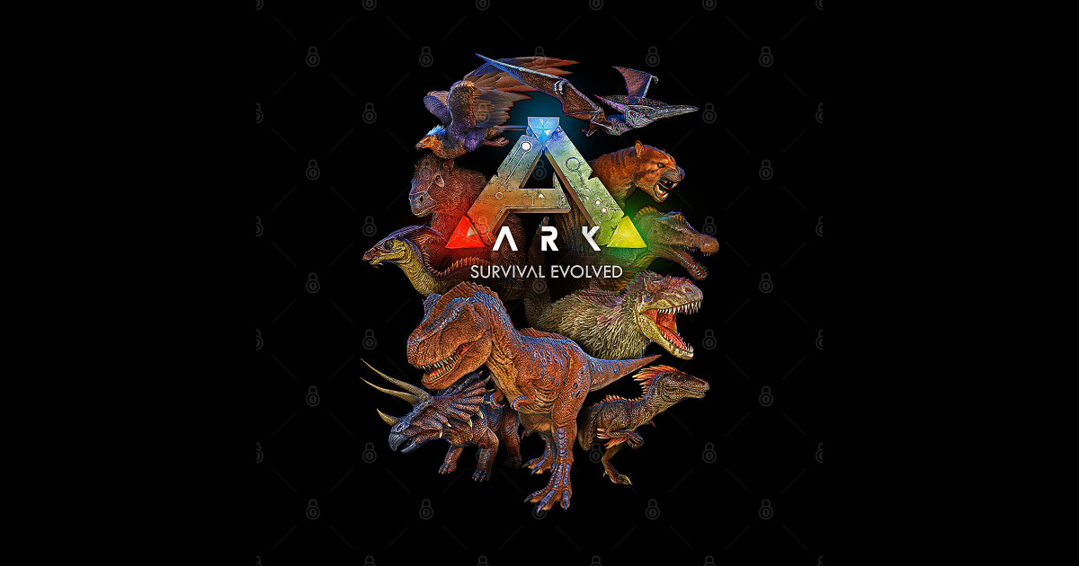 Ark Survival Evolved - Ark - Sticker | TeePublic