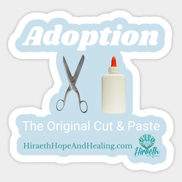 Cut and Paste - Adoption - Sticker | TeePublic