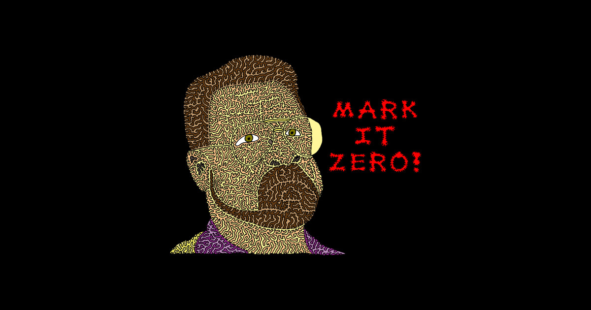 Mark It Zero! - The Big Lebowski - Sticker | TeePublic