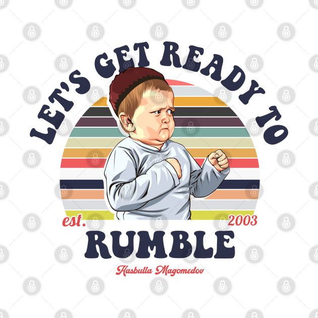 Let's Get Ready To Rumble - Hasbulla - Pillow | TeePublic
