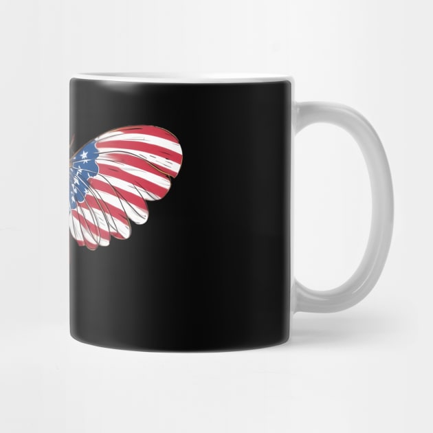 American Flag Cicada 4Th Of July Entomologist Insect Bug - American ...