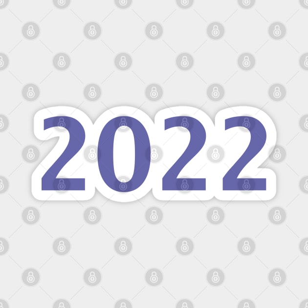2022 Color of the Year Typography Very Peri Periwinkle Blue ...