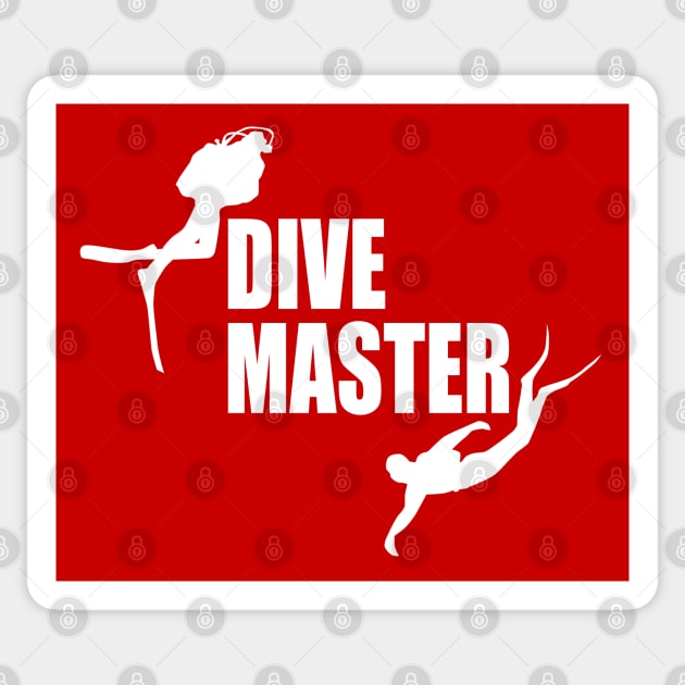 Scuba Diving Divemaster - Scuba Diving - Sticker | TeePublic
