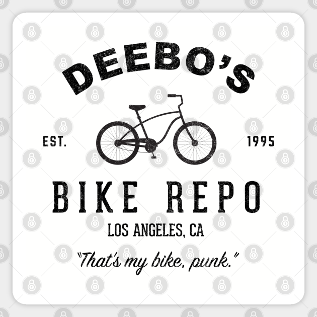 Deebo's Bike Repo - Deebos Bike - Sticker | TeePublic