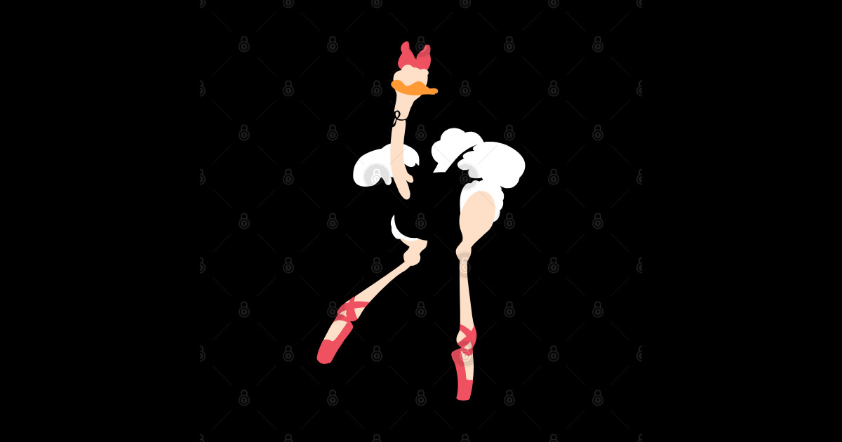 Dancing Ostrich - Ballet - Sticker | TeePublic