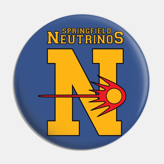 Springfield Neutrinos - Sports - Pin | TeePublic