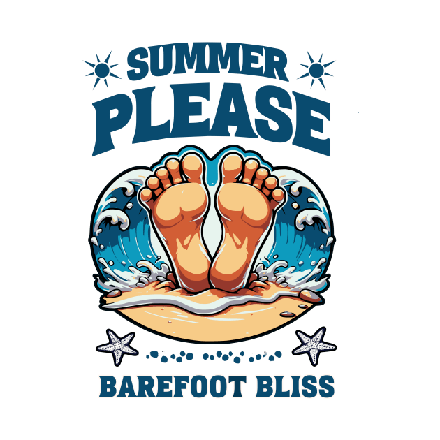 Summer please - Summertime - T-Shirt | TeePublic