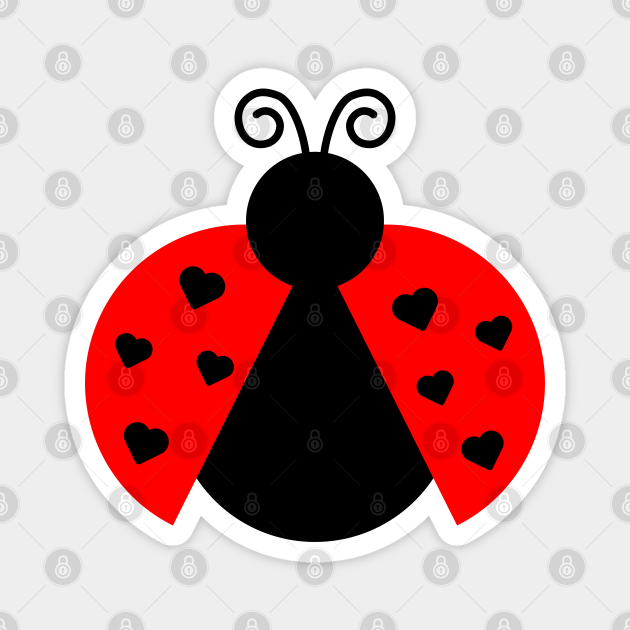 Ladybug. Ladybug design. - Ladybug Ladybug Design - Magnet | TeePublic