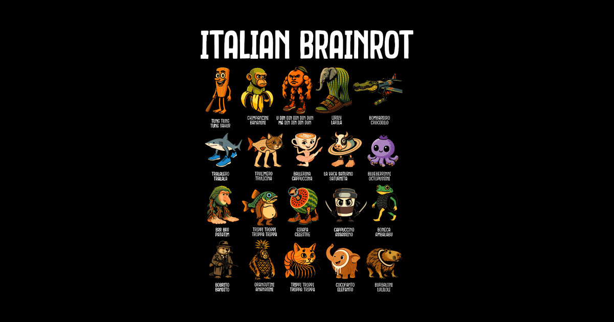 Italian Brain Rot Italian Brainrot - Italian Brain Rot Italian Brainrot ...