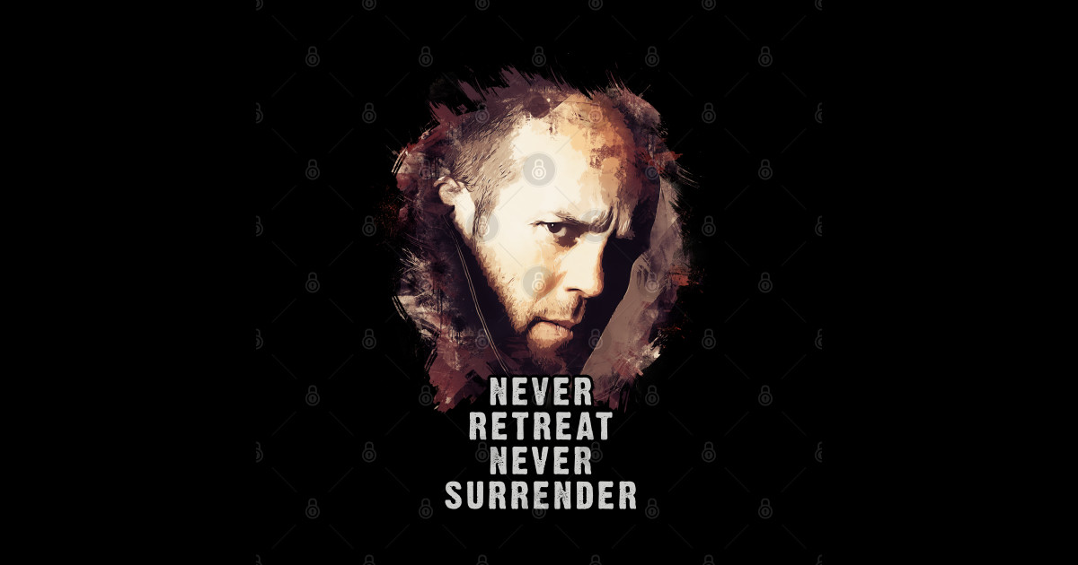 Never Retreat, Never Surrender - Movie - Sticker | TeePublic