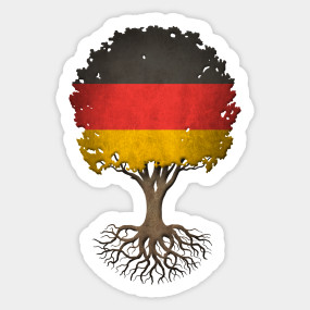 Tree of Life with German Flag - Germany - T-Shirt | TeePublic
