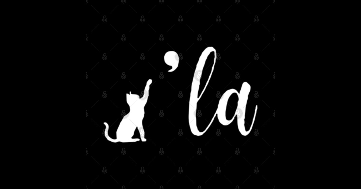 Cute Cat Comma La Kamala Harris For President 2024 - Cute Cat Comma La ...