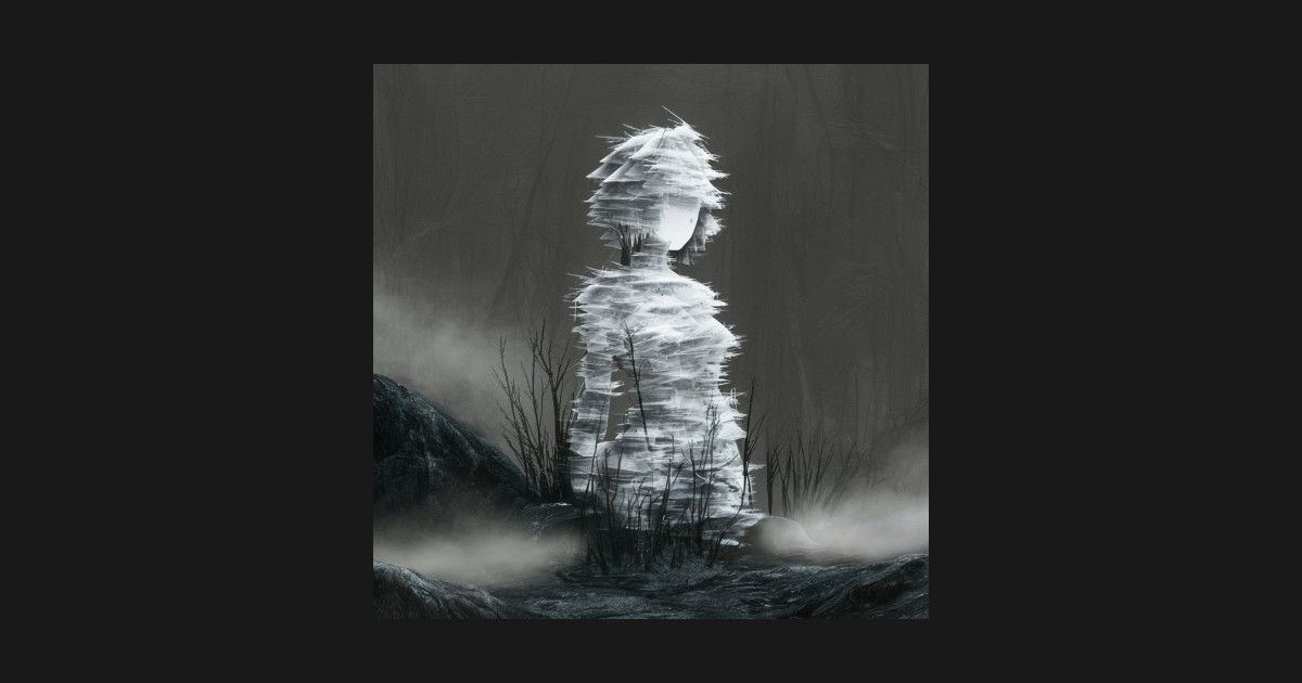 The Last Echo - Glitch Art - T-Shirt | TeePublic