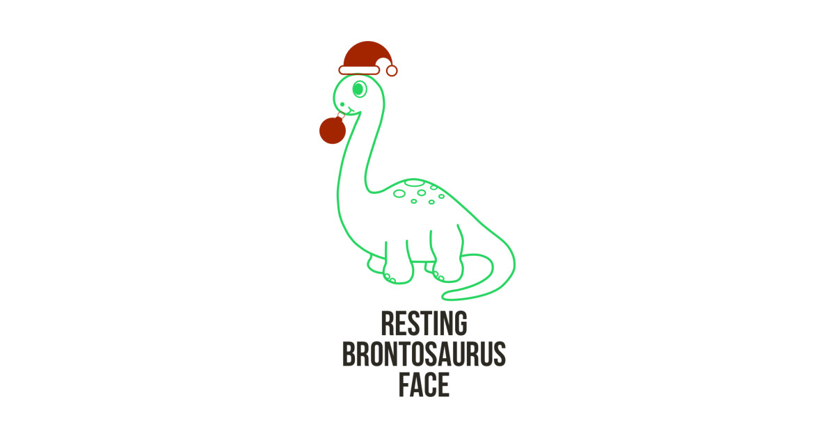 Resting Brontosaurus Face (Holiday Edition) - Walt Disney World - T ...
