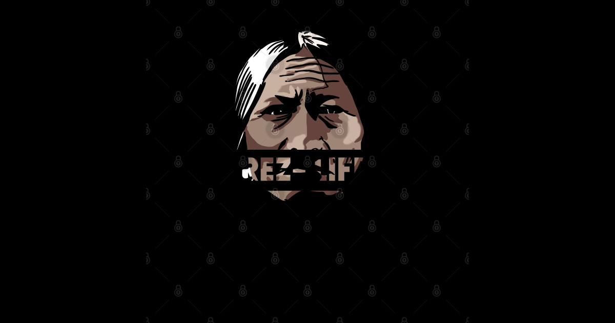 Sitting Bull Rez Life Native American - Native American - Sticker ...