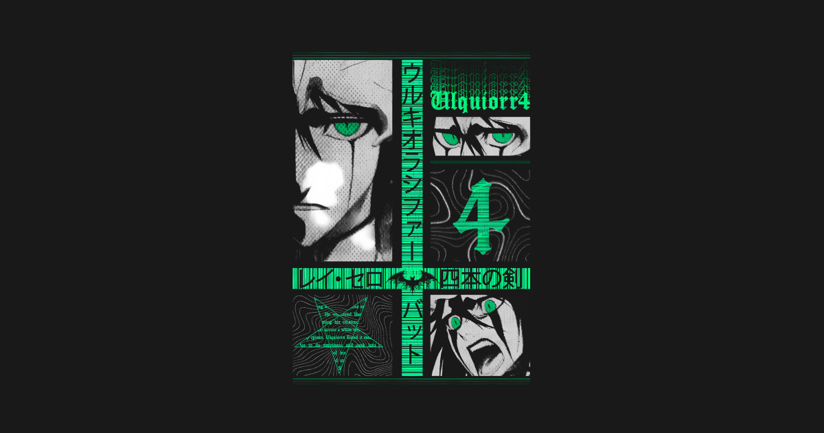 Ulquiorra Cifer Bleach Espada 4 Hollow Anime Art - Anime Fan ...