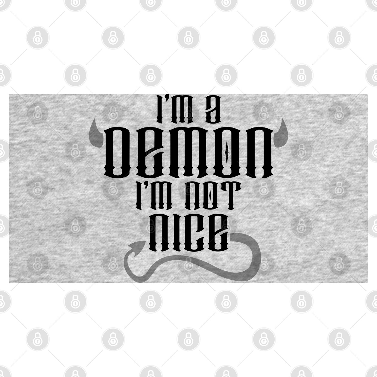 Good Omens: I'm a demon, I'm not nice (horns) - Good Omens - T-Shirt ...