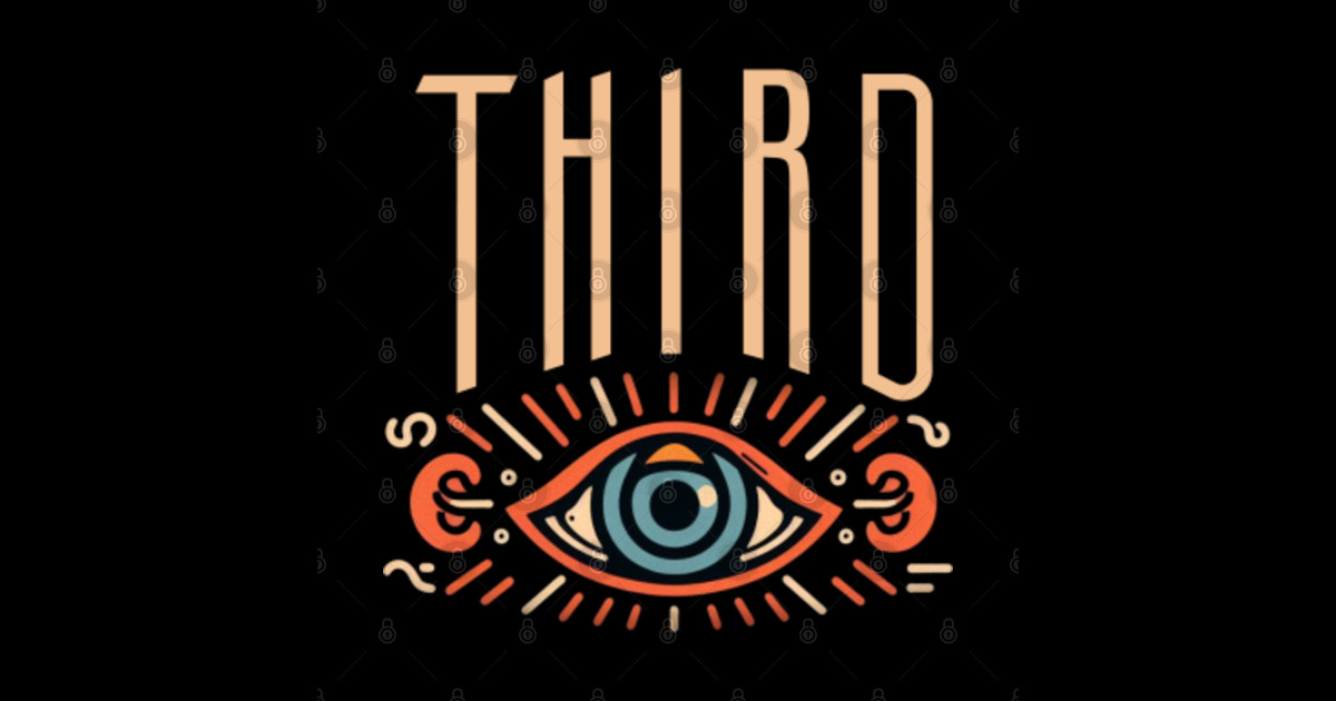 Third Eye graphic - Graphic Teeshirt - Sticker | TeePublic
