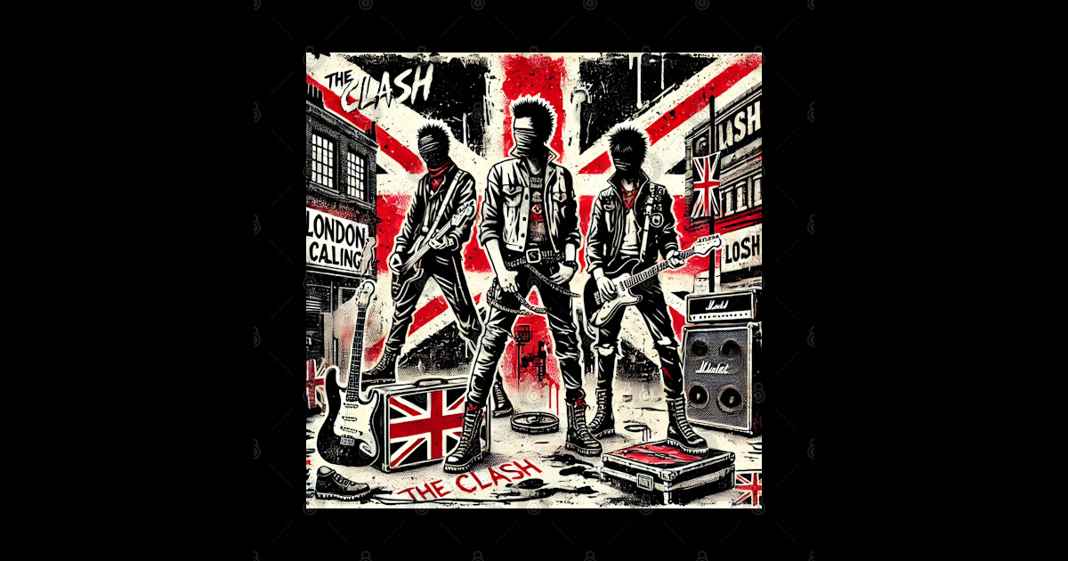 The Clash - The Clash - Sticker | TeePublic