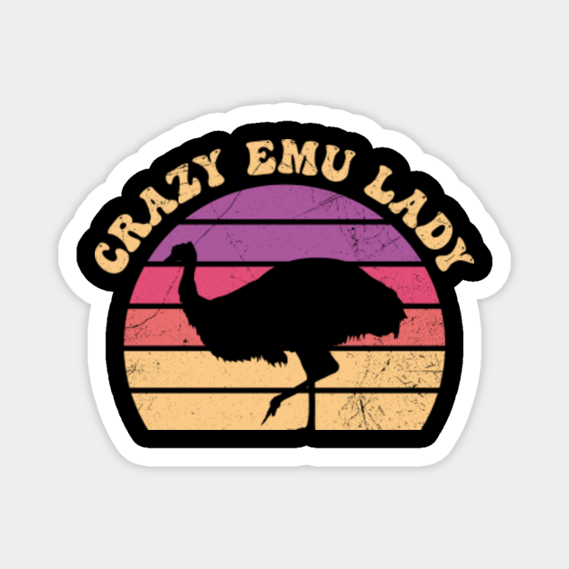 Crazy Emu Lady Design for an Emu Girl - Emu War Australia History ...