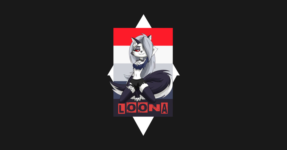 Helluva Boss Loona - Helluva Boss Loona - T-Shirt | TeePublic