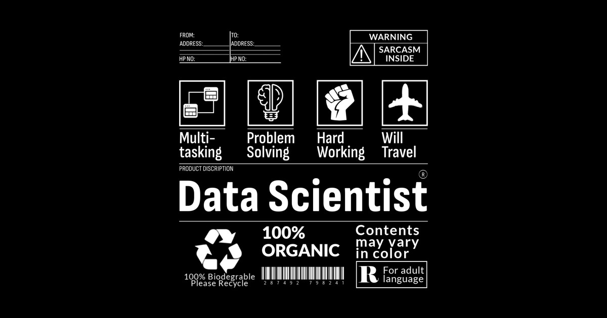 Data Scientist - Data Scientist - Sticker | TeePublic