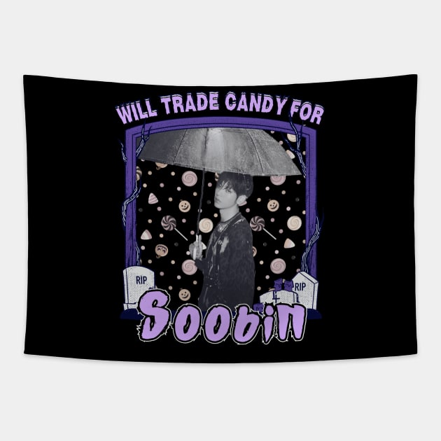 Halloween Will Trade Candy For Soobin TXT - Txt - Tapestry | TeePublic